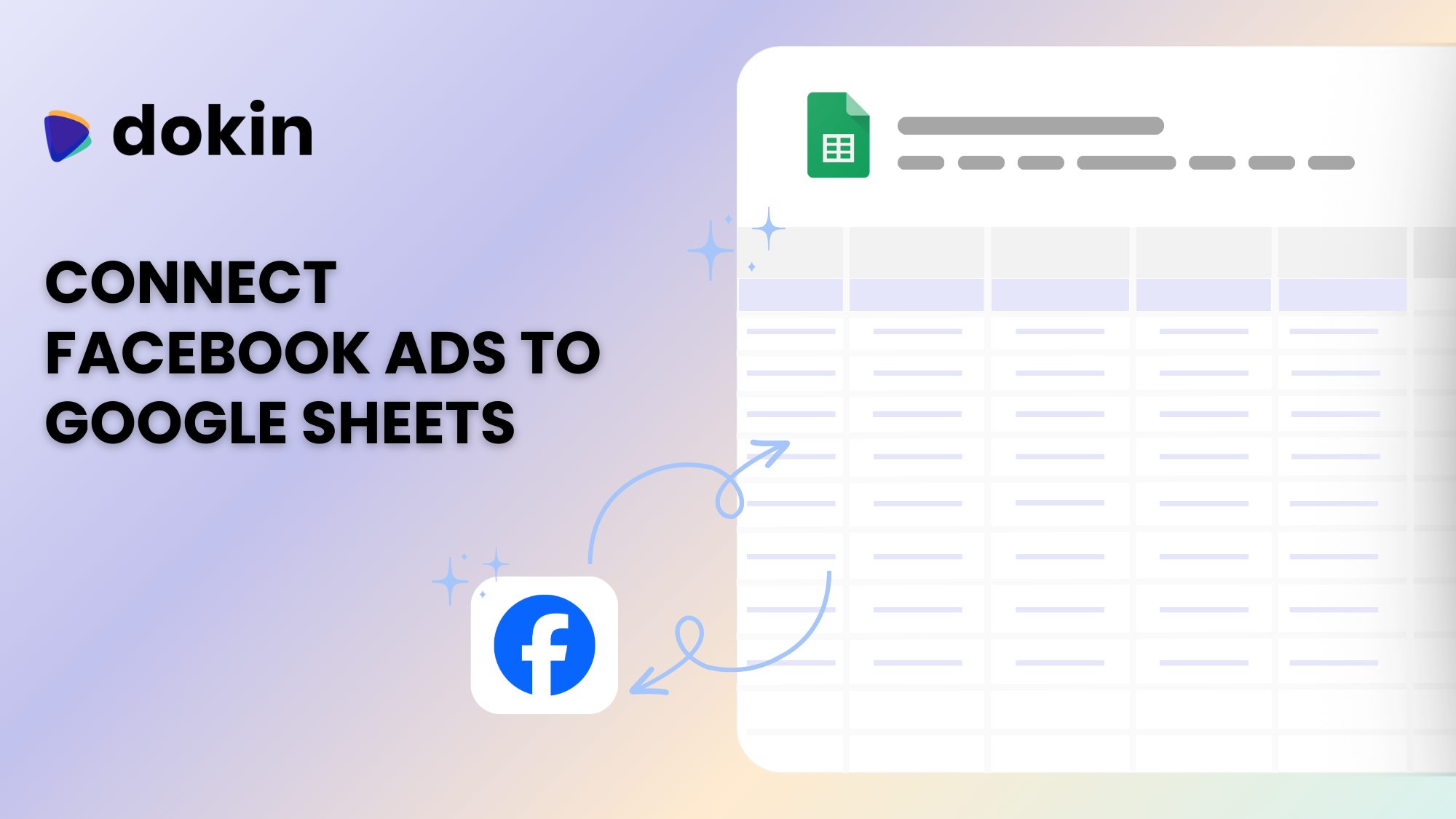 How to Connect Facebook Ads data to Google Sheets